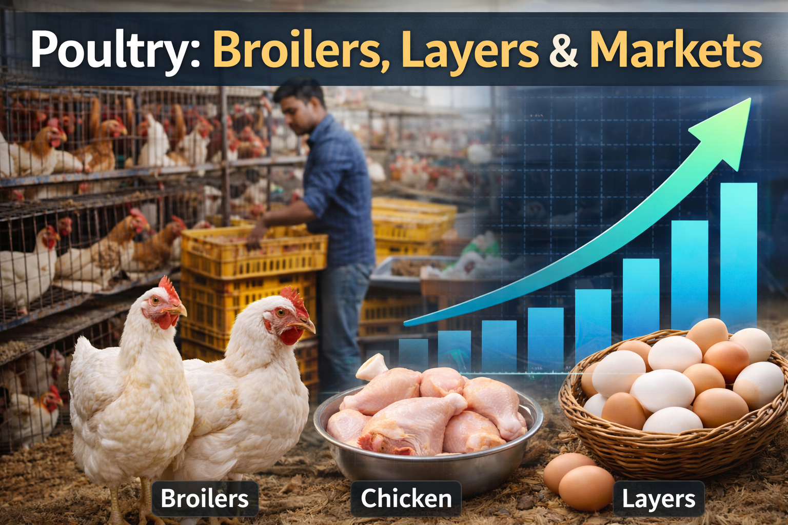 Poultry Farming in India – Feed, Diseases & Profit Guide
